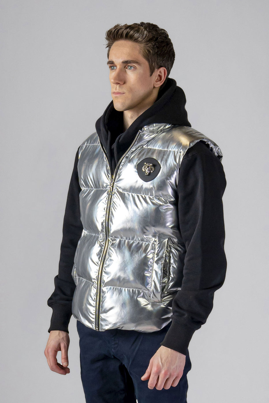Unisex Vest - Silver – Woodpecker Int.